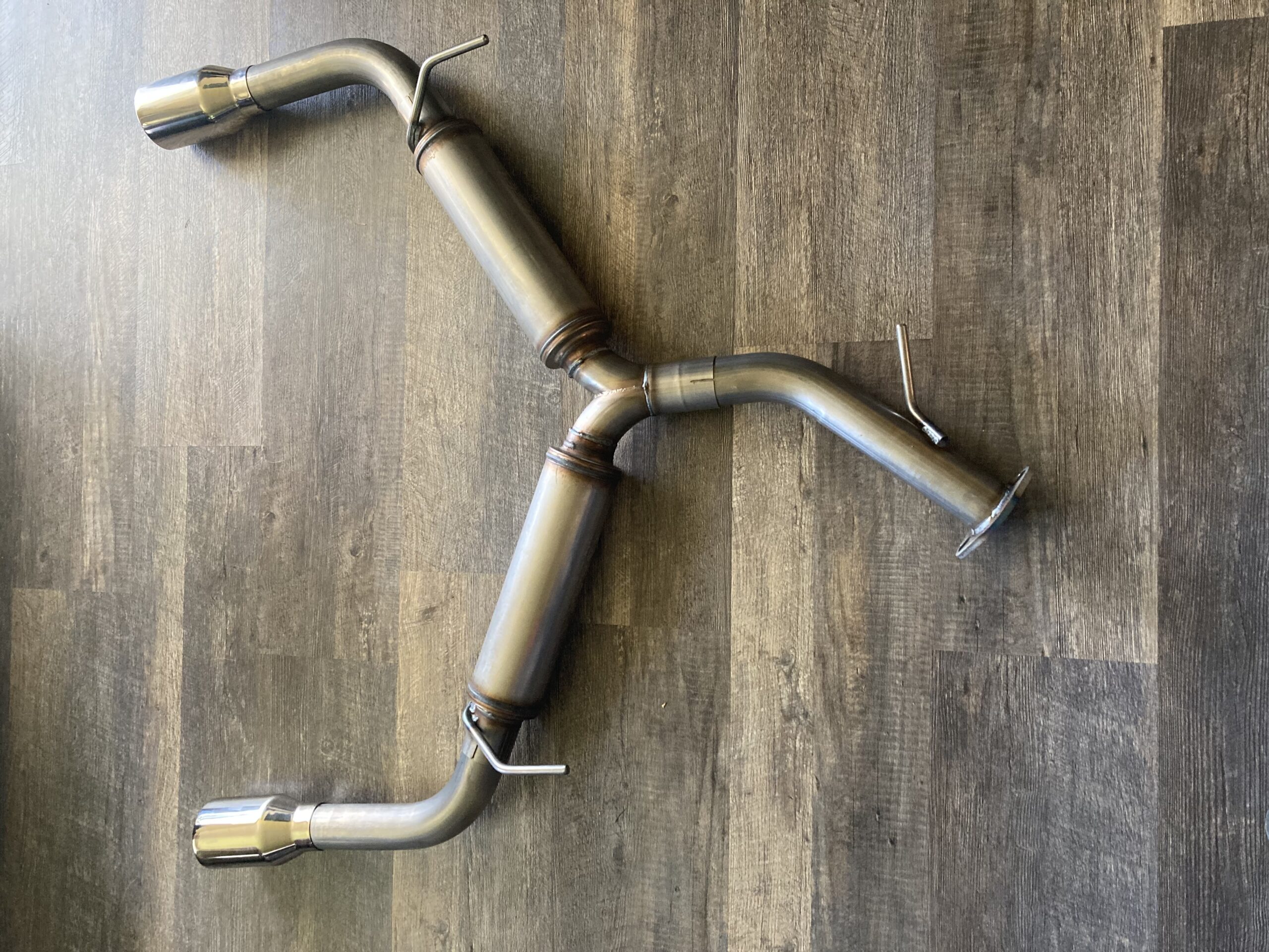 Kia Forte Dual Muffler Axle Back Exhaust | Evilla Motorsports